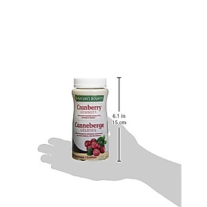 Nature's Bounty Cranberry Gummies, 60's