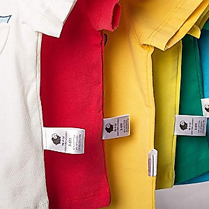 COTTON FAIRY Baby Boy 7 Pack Short Sleeve Crew Tees T-Shirts 24 Months Multicoloured