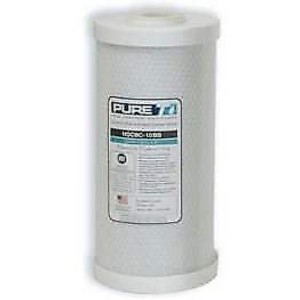PureT (HQCBC-10BB-1) 10"x4.5" Coconut Carbon Block 1 Micron Filter