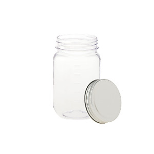 Craft Smart MICHAELS 16oz. Plastic Mason Jars by Celebrate It™, 3ct.