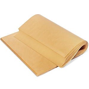 Parchment Paper Baking Sheets Unbleached Non-Stick Precut 12x16 Inches Will Not Curl Pack of 200