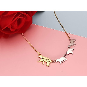Beffy Mama Bear Necklace with 3 Three Cubs for Women, Mom Daughter Pendant for Mothers Day Birthday Christmas