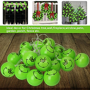 GYGOT Christmas Lights,20 LED 10 Ft Battery Operated Christmas String Lights, Christmas Decorations for Tree Home Garden Indoor Outdoor Decor