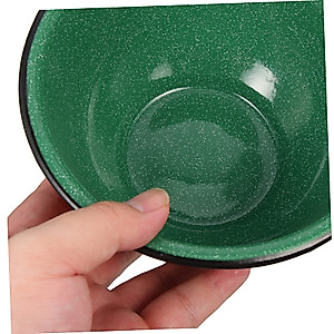 Operitacx Thickened Enamel Bowl Japanese Ramen Bowls Rice Bowls Japanese Pasta Accessories Enamel Popcorn Bowl Kneading Dough Bowl Instant Noddle Bowl Lunch Supply Soup Bowl Food Accessories