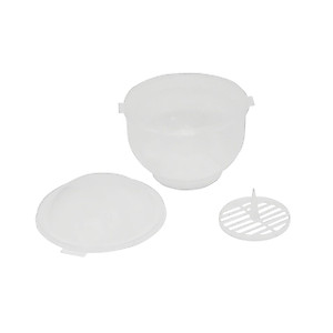 Lettuce Keeper | Vegetable and Fruit Crisper | Lettuce Crisper Salad Keeper Container Keeps your Salads and Vegetables Crisp and Fresh-7" X 8"- by Home-X