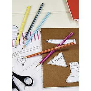 Graphite Pencil without Eraser - STABILO pencil 160-2B - Pack of 12 - yellow