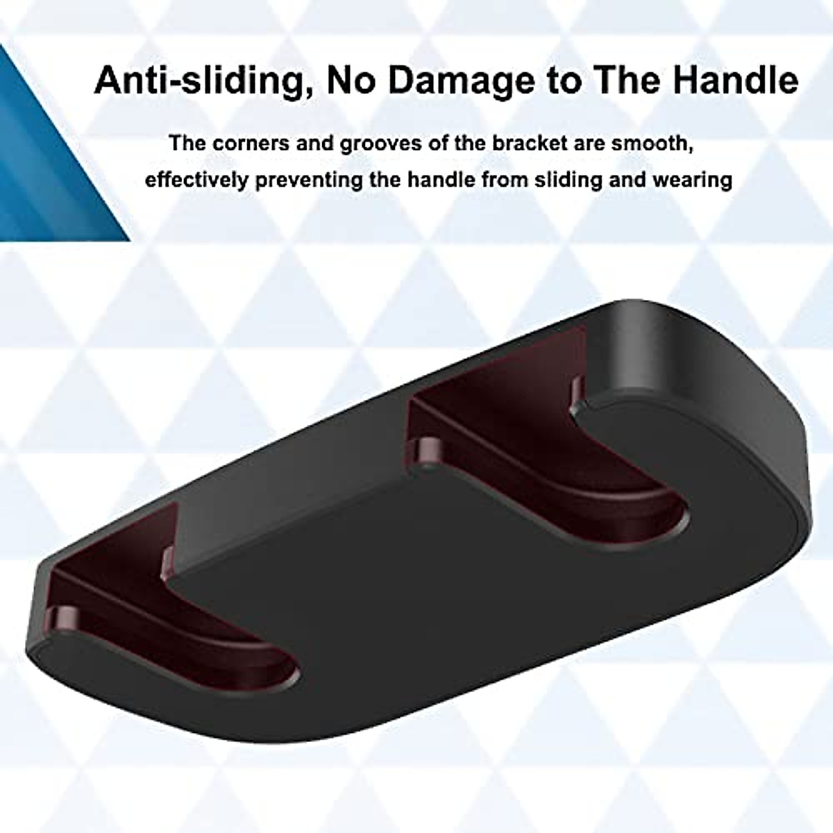 CKXIN Controller Table Stand for PS5 PS4 Controller Playstation 5 Playstation 4 Under Desk Mount Controller Holder Table Organizer and Desk Management (2-Pack) Black