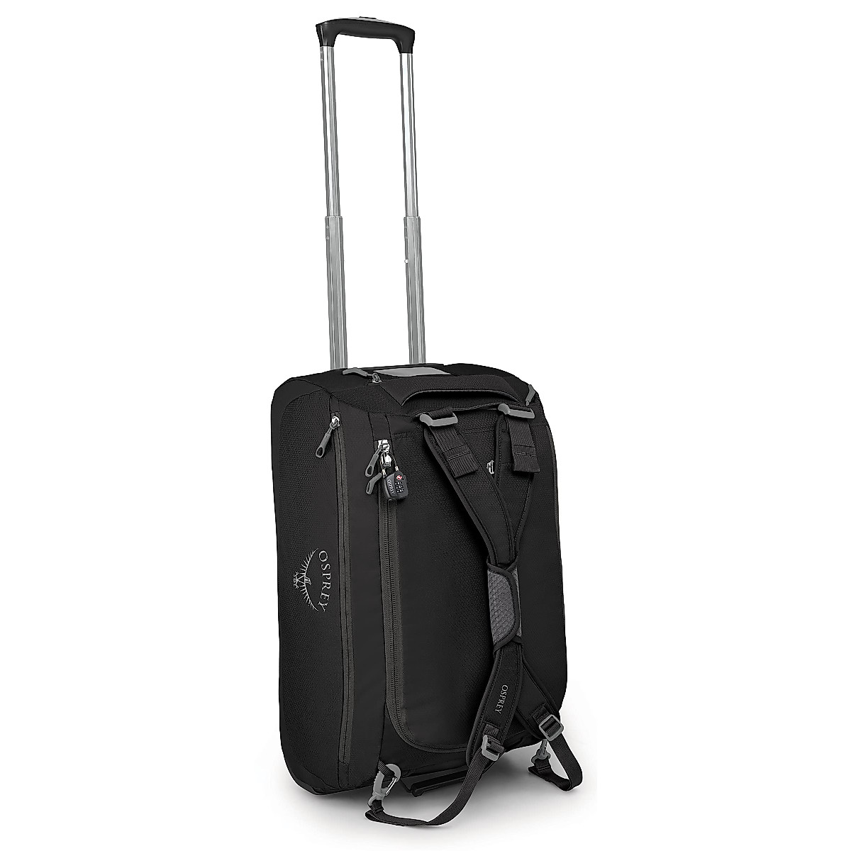 Osprey Daylite Carry-On 40L Wheeled Travel Duffel Bag, Black