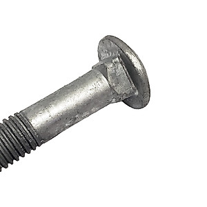 5/8" - 11 x 8 Carriage Bolt | Round Head | Hot Dip Galvanized | 15pcs Box
