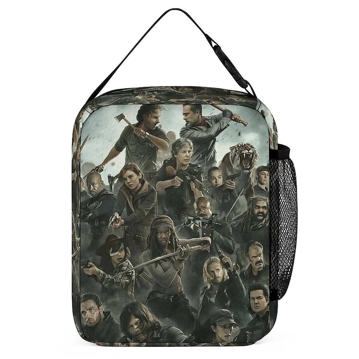 Waterproof Durable Insulation Lunch Bags The Apocalyptic Walking Horror Drama Dead Lunch Bag Fruit Bags Storage Bag for Beach Lunch Box Storage Organizer