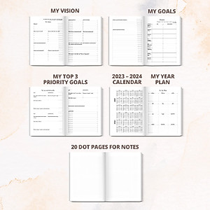 Conscious Planner (with typo) - Daily, Weekly & Monthly Undated Goal & Self-Care Planner, Productivity and Time Management Organizer with Calendar, To Do List, Gratitude Journal, Habit Tracker &