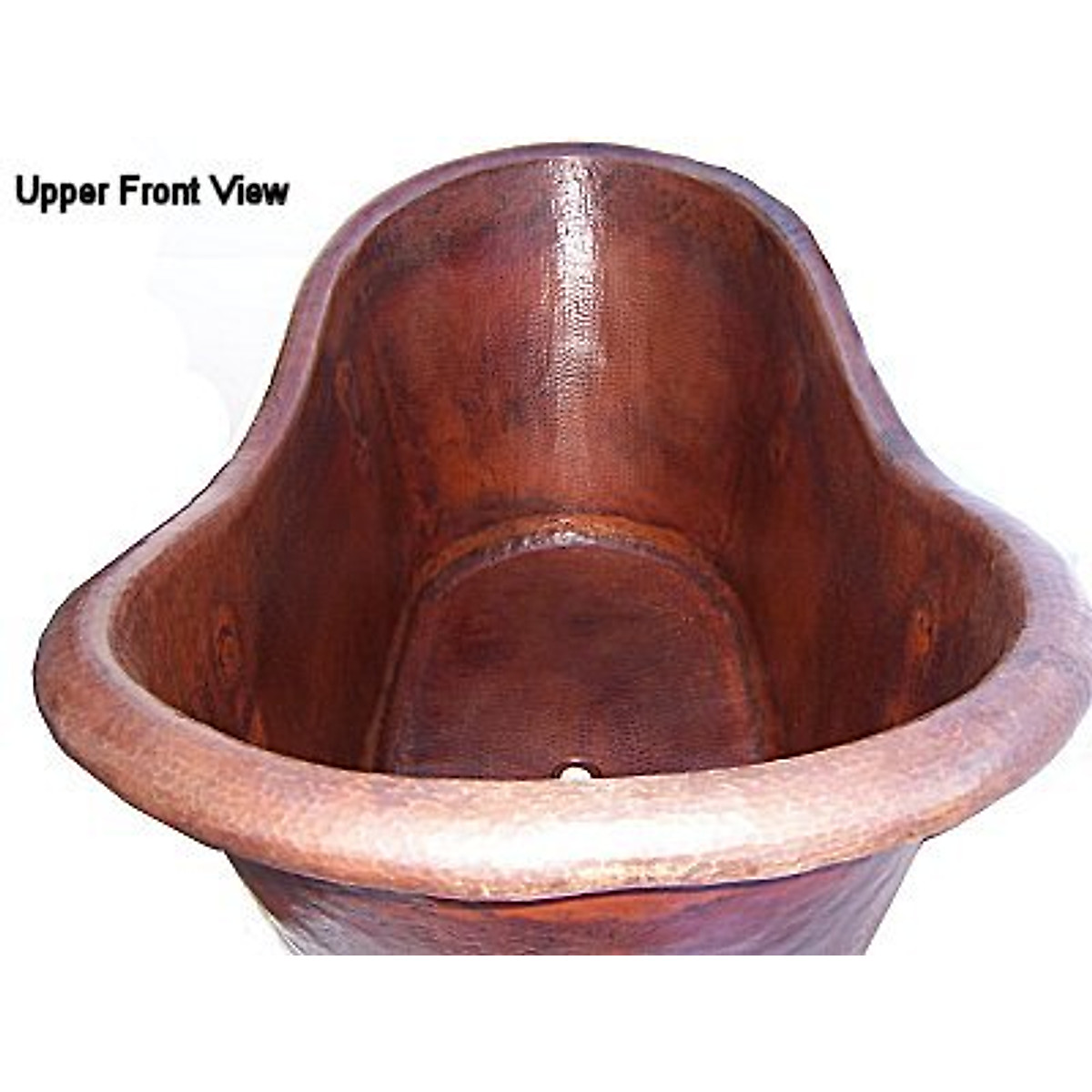 Fine Crafts Imports Hammered Copper Bath tub
