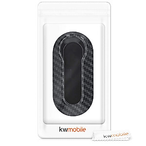 kwmobile Key Cover Compatible with Fiat Lancia - Carbon