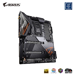GIGABYTE Z490 AORUS Master (Intel LGA1200/Z490/ATX/Intel 2.5G LAN/3xM.2 Thermal Guard/SATA 6Gb/s/USB 3.2 Gen 2/Intel Wi-Fi 6/ESS Sabre DAC/Fins Array II/Gaming Motherboard)