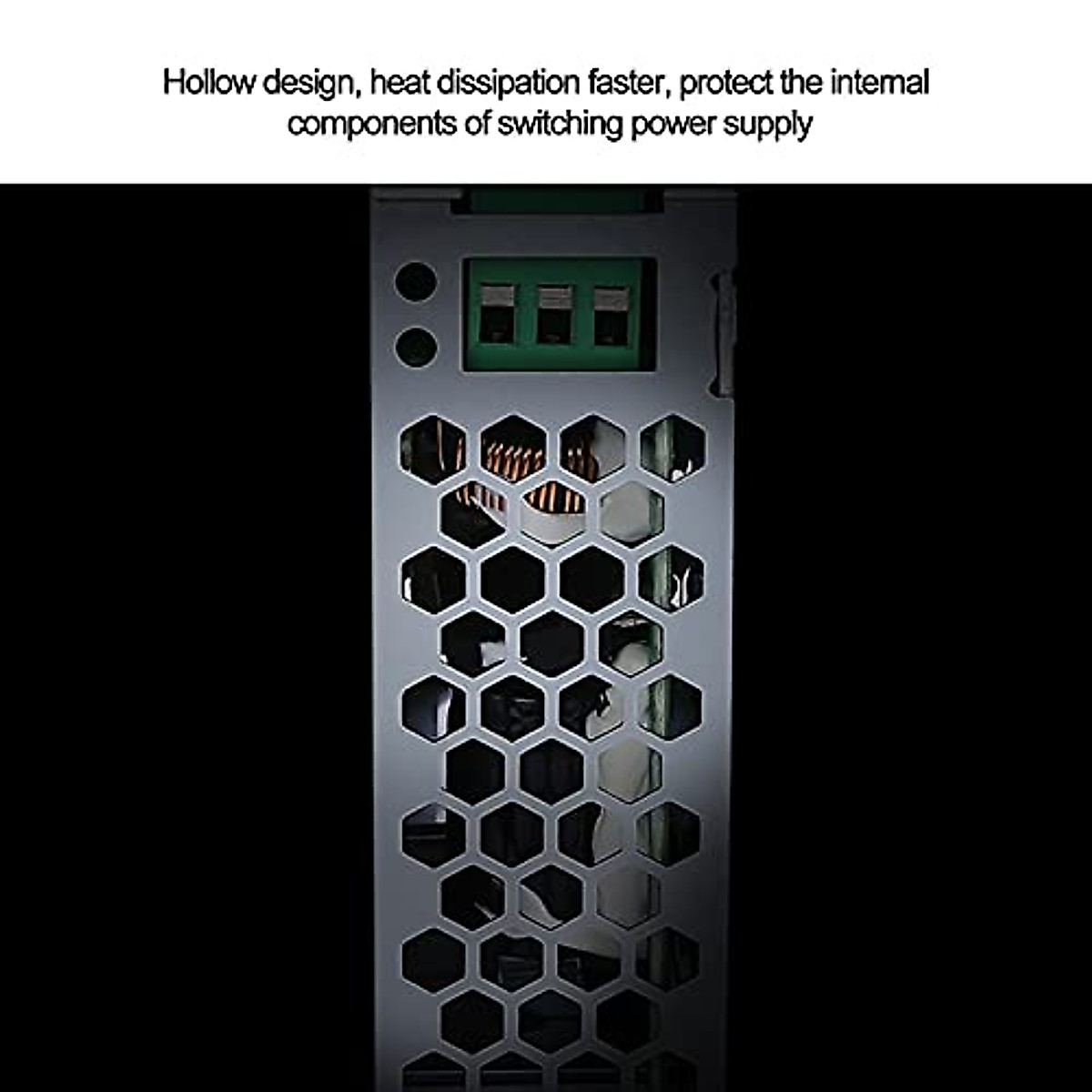 NDR‑75‑24 Rail Power Supply 3.2A 76.8W Electrical Power Accessories Rail Power Supply Switch AC100‑240V Industrial Power Supply