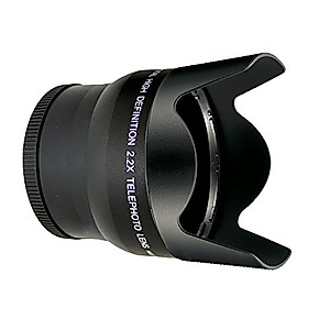 Canon EOS Rebel T5 2.2 High Definition Super Telephoto Lens (Only for Lenses with Filter Sizes of 52, 58, 62 or 67mm)