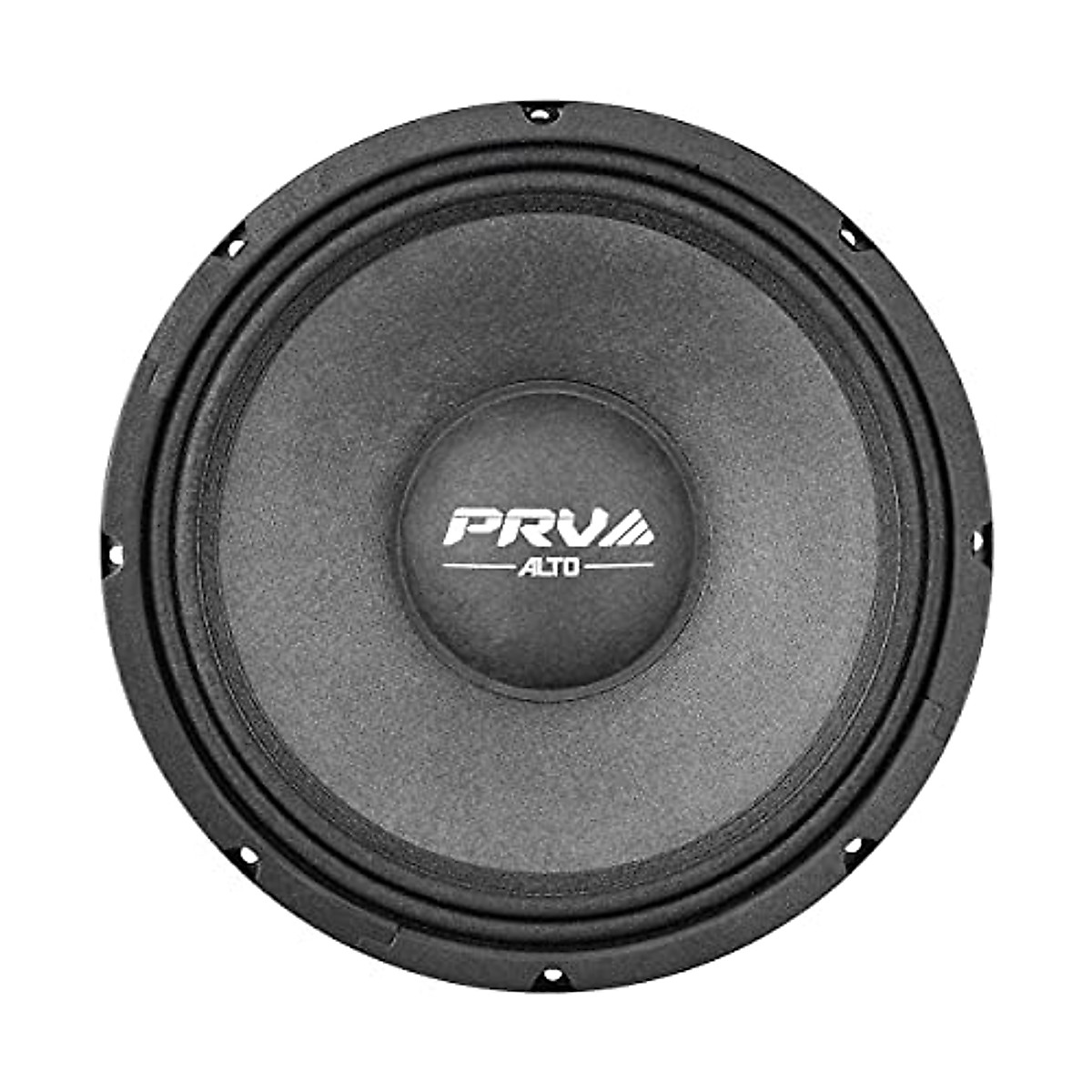 PRV AUDIO 10MR650A 10 Inch Midrange Speaker, 8 Ohm, 650 Watts, 97.5 db, 2.5 in Voice Coil Alto Series PRO Audio Mid Range Loudspeaker (Single)