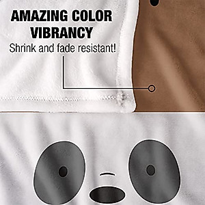 We Bare Bears Stack Officially Licensed Silky Touch Super Soft Throw Blanket 50" x 60"