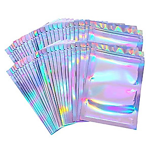 Dime Bag 100pcs Plastic Bag Plastic Bags Plastic Earrings Plastic Sealable Bags Resealable Jewelry Bags Clear Plastic Clear Sealed Bag Jewelry Packing Bags Earring Bags Small Bags