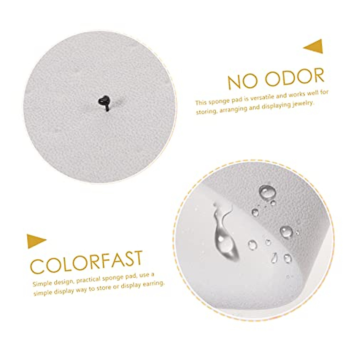 CIYODO Ornament Tray 2pcs box Supply Pad Shop Insert Display Ring Mat Brooch Earring Sponge Liner Rings Jewelry Holder Storage Ornament Earrings