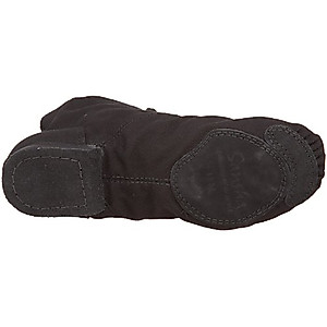 Sansha Soho Lace-Up Jazz Shoe,Black,5 M US Women's