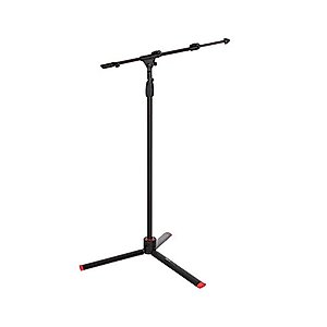 Gator Frameworks ID Series Mic Stand with Easily Adjustable CAM Releases and Boom Arm; (GFW-ID-MIC)