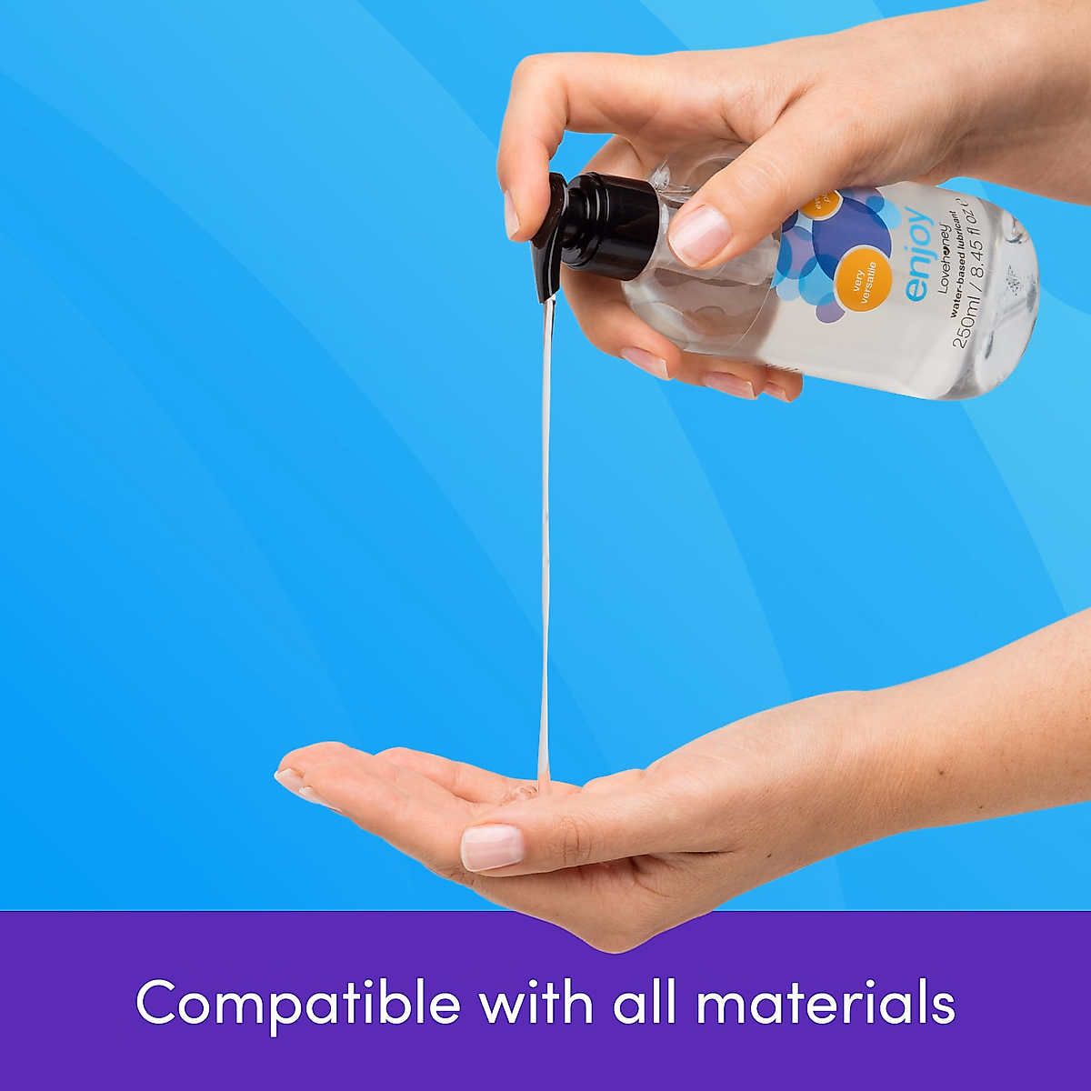 Lovehoney Enjoy Gentle Water Based Lube Gel - 8.5 fl oz