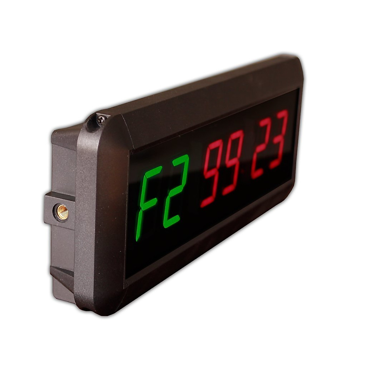 Eu 1.5" 6 Digits Interval Timer Programmable Led Countdown / Up Stopwatch For Home Gym.