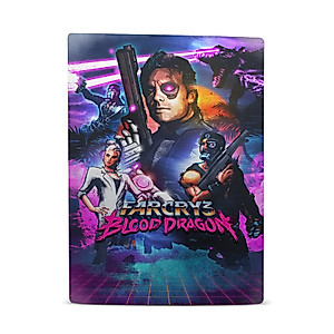 Head Case Designs Officially Licensed Far Cry 3 Blood Dragon Key Art Cover Vinyl Faceplate Sticker Gaming Skin Decal Cover Compatible With Sony PlayStation 5 PS5 Digital Edition Console