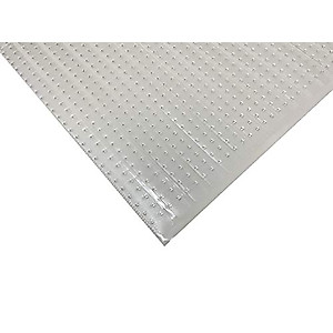 Ottomanson Multi Grip Ribbed Carpet Protector Runner Rug , 26" X 6', Clear