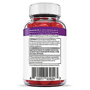 Justified Laboratories Kwazi Keto Gummies 1000MG ACV with Pomegranate Juice Beet Root B12 60 Gummys