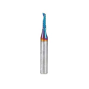 Amana Tool - 51411-K Solid Carbide CNC Spektra Extreme Tool Life Coated Spiral 'O' Flute