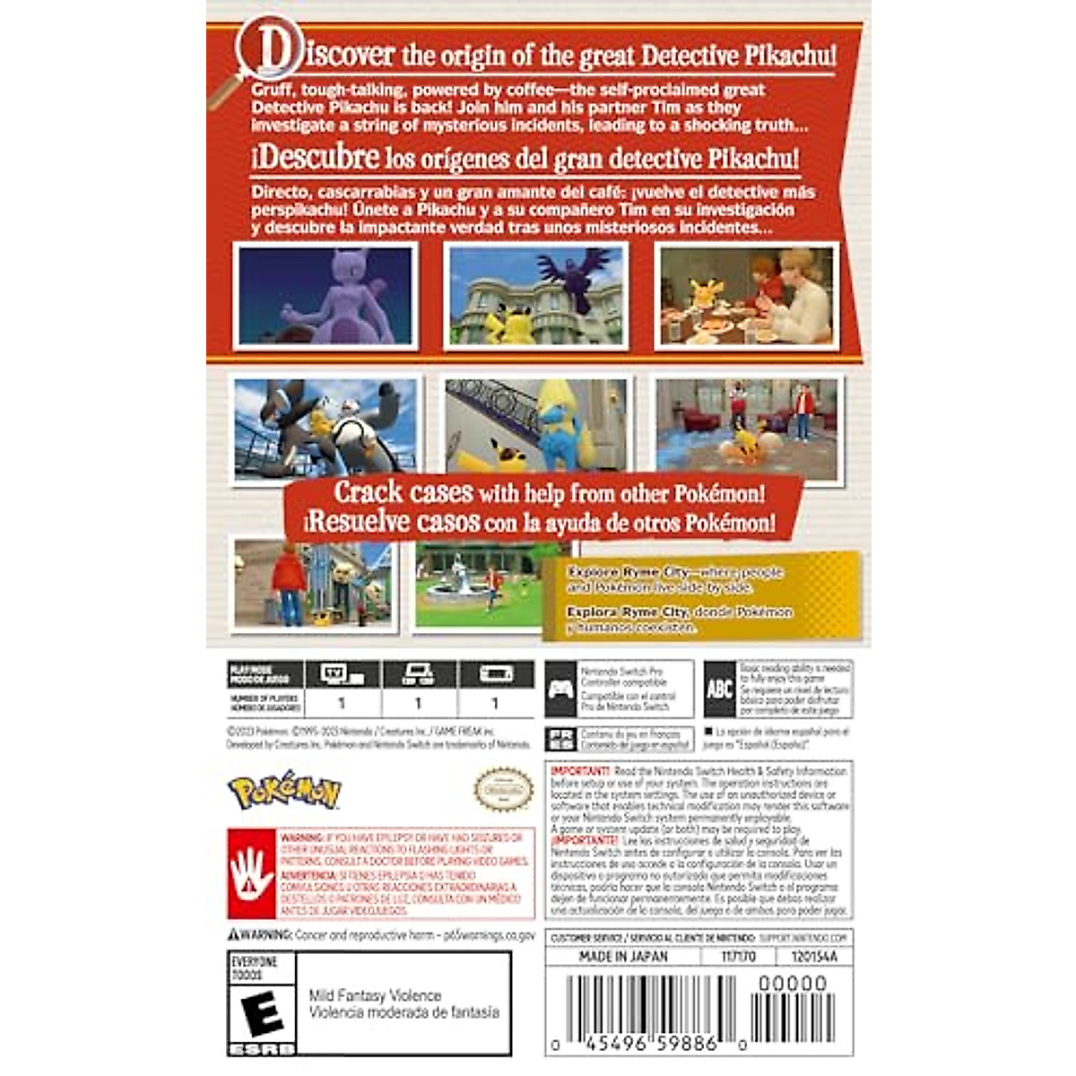 Detective Pikachu™ Returns (US Version)