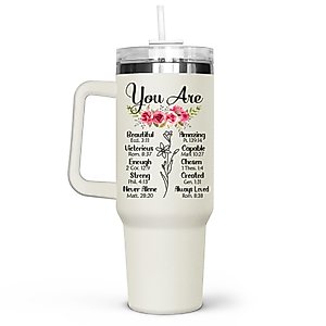 Christian Gifts for Women, Birthday Gifts for Women - Religious Gifts for Women, Inspirational Gifts for Women - Christmas Gifts for Women, Female - Friendship Gifts for Women Friends 40Oz Tumbler
