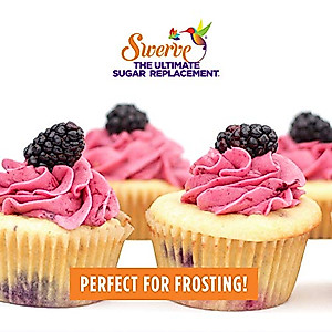 Swerve Ultimate Sugar Replacement Sweetener, Confectioners Sugar Substitute, Zero Calorie, Keto Friendly, Zero Sugar, Non-Glycemic, 12oz (2 Pack)