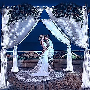 Outdoor Fairy 1080 LED String Lights 364FT - 8 Modes, Remote & Plug-in | Waterproof, Perfect for Christmas, Halloween, Bedroom & Party Decorations (Cool White)