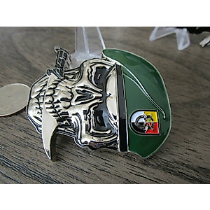 United States Army Special Forces Group Green Berets Creed 3rd SFG (A) Reapers Skull Challenge Coin