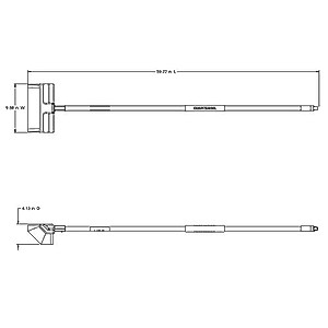 CRAFTSMAN CMXMKIT0080 3-Piece Heavy Duty Cleaning Tool Set with 10 in.All-Surface Wash,12 in. Scrubbing Deck Brush & 18 in. Push Broom, Brown