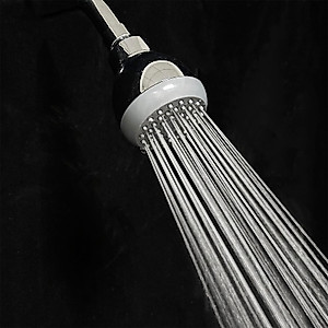 Eolax 3'' High Pressure Shower Head, Powerful Deluxe Bathroom Showerhead with Strong Spray, High Flow Fixed Showerheads for Luxury Shower Experience Even at Low Water Pressure (Chrome)