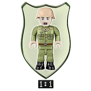 COBI Historical Collection World War II 7.5 cm PaK 40 German Anti-Tank Gun for 7+ years, Sand