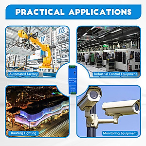 48V Power Supply NDR120-48;Input 100-240VAC;Output:48V 2.5A;110V 120V 220V Both;Din Rail