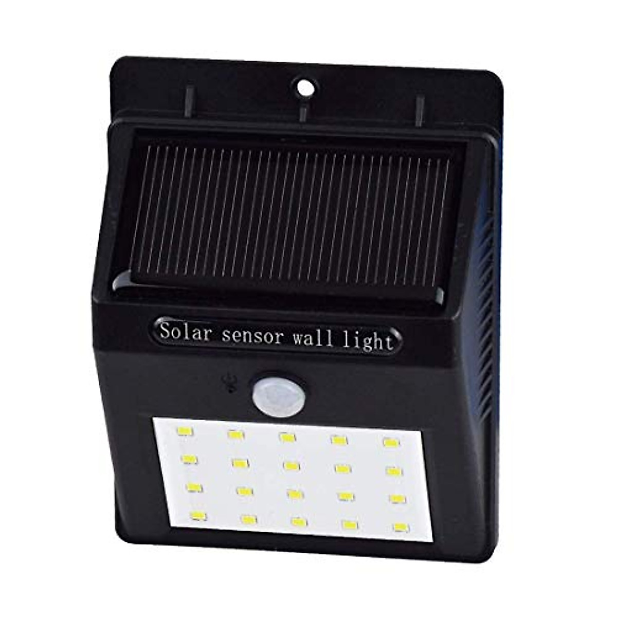 IGOSAIT LED Work Light 5.5V 20 LED White Light Outdoor Solar Motion Sensor Light Compatible with Yard/Garden/Home/Driveway/Stairs/Outside Wall Lighting Lantern