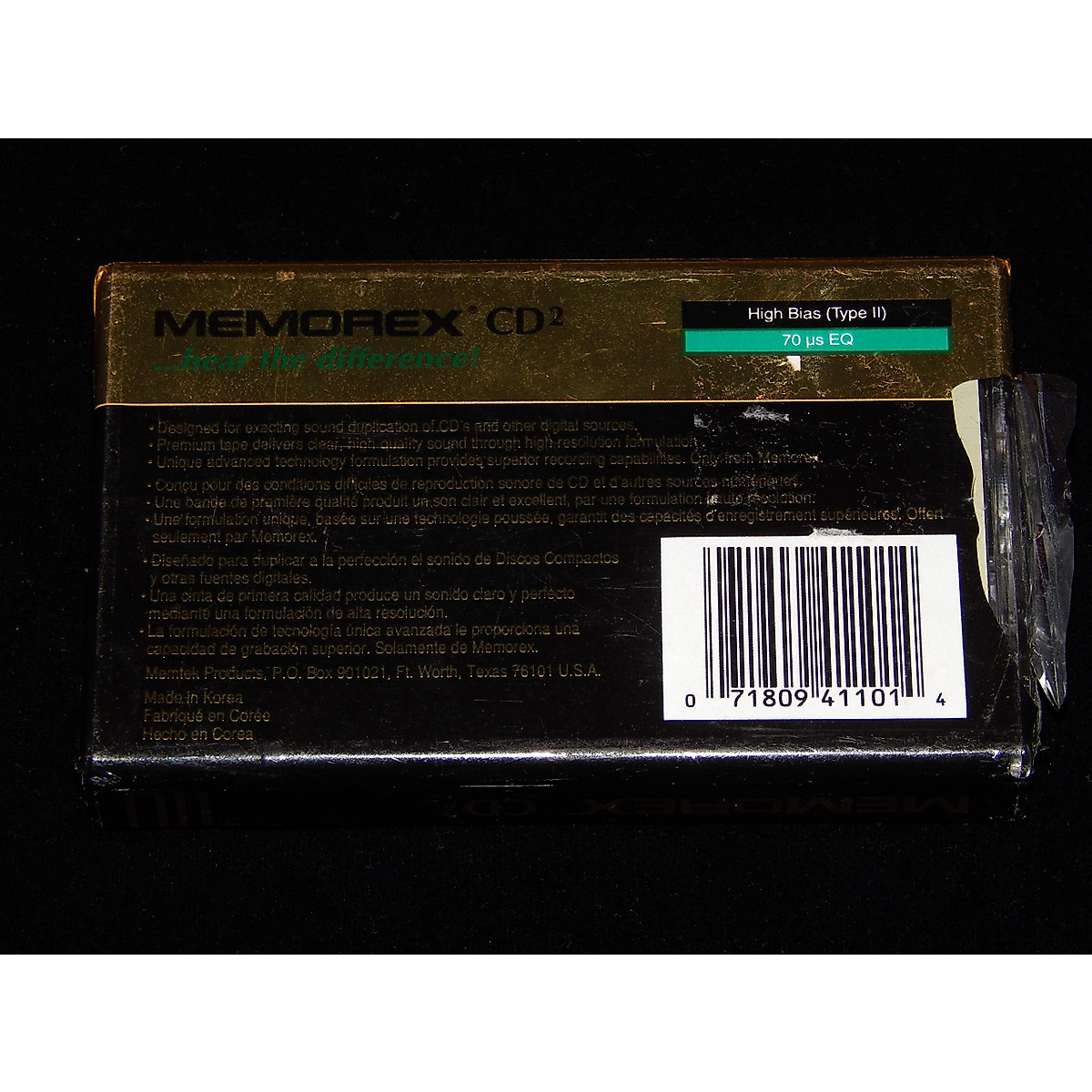 Memorex CD2 High Bias 110