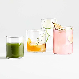 Luigi Bormioli Top Class 15.25 Oz Thin All Purpose Glass, Set Of 6 Drinking Glasses, Son.hyx High Tech Blown Crystal Glass, For Cocktail, Ice Tea, Water, Juice, Made In Italy