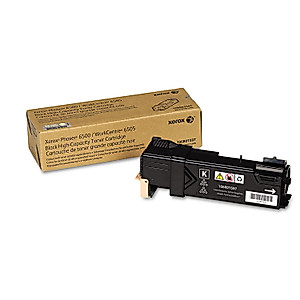 Xerox 106R01597, Phaser High Capacity Toner Cartridge, 3000 Page Yield, Black