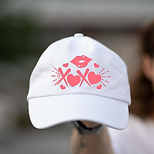 GIRAFVINYL Neon Pink Heat Transfer Vinyl for cricut,Hot Pink Iron on Vinyl for T-Shirts, Hats, Clothing,Pink HTV Vinyl Compatible with Heat Press Machines, Sublimation,Hot Pink