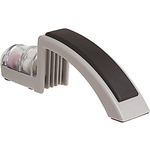 MinoSharp Ceramic Wheel Water Sharpener, Grey/Black