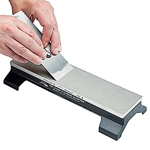 Diamond Machining Technology (DMT) 12-Inch Dia-Sharp Bench Stone Extra Fine / Fine with Base (D12EF-WB)