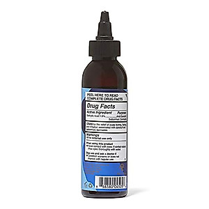 As Am Dry and Itchy Scalp Care Oil Treatment - 4 ounce - Enriched with Salicylic Acid, Olive Oil, and Tea Tree Oil - Fights Dandruff, Seborrheic Dermatitis, and Psoriasis, Blue
