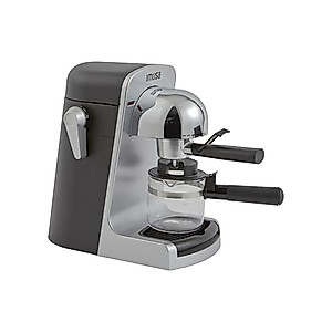 IMUSA 4cup Electric Bistro Espresso Cappuccino Maker, Silver